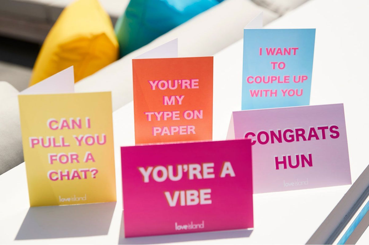 Official Love Island Greeting Cards - Pack of 5 – Official Love Island Shop